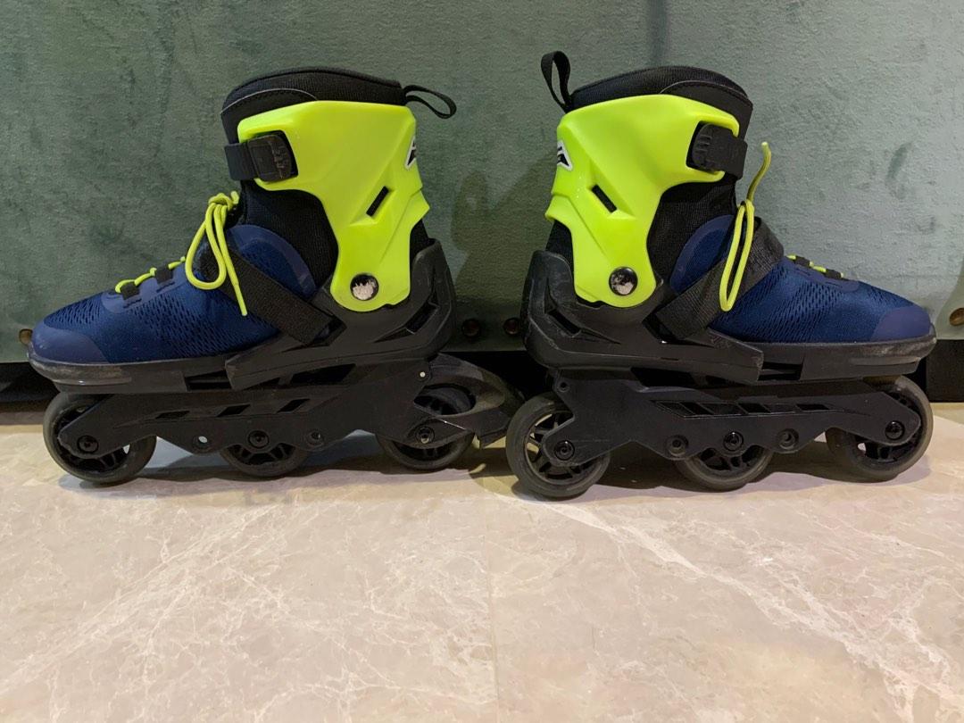 Original Rollerblade Microblade 3WD Kids Skates, Sports Equipment ...