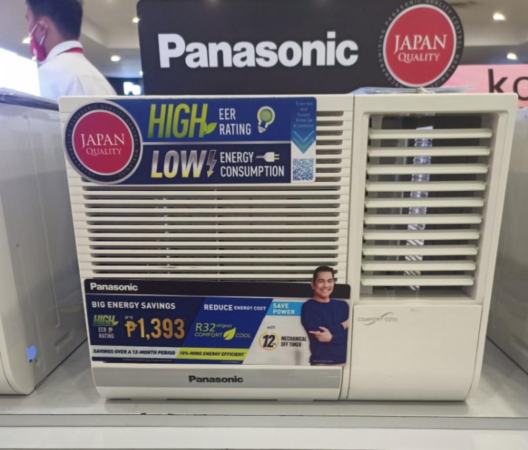 PANASONIC WINDOW TYPE MANUAL AIRCON, TV & Home Appliances, Air ...