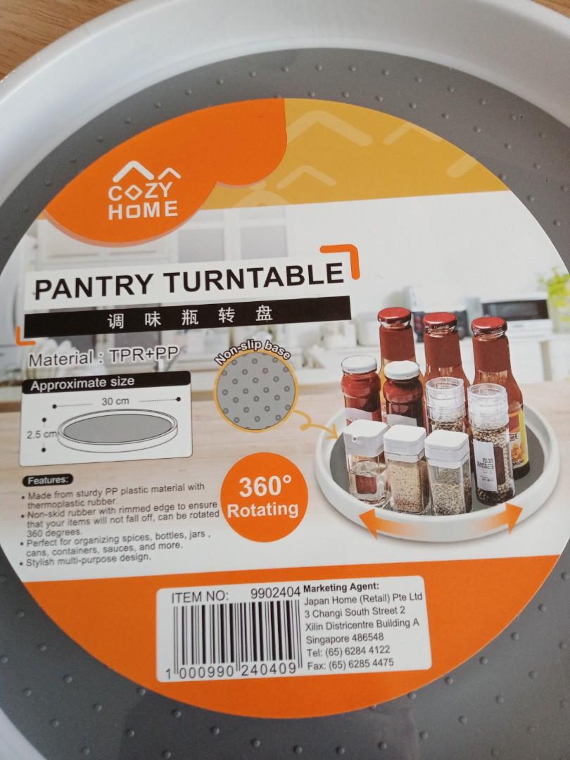 Pantry Turntable, Furniture & Home Living, Kitchenware & Tableware ...