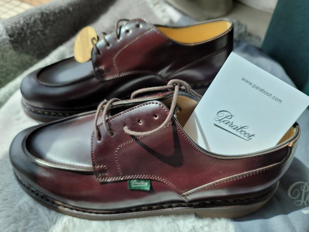 Paraboot Color 8 Shell Cordovan Chambord, 男裝, 鞋, 西裝鞋 - Carousell