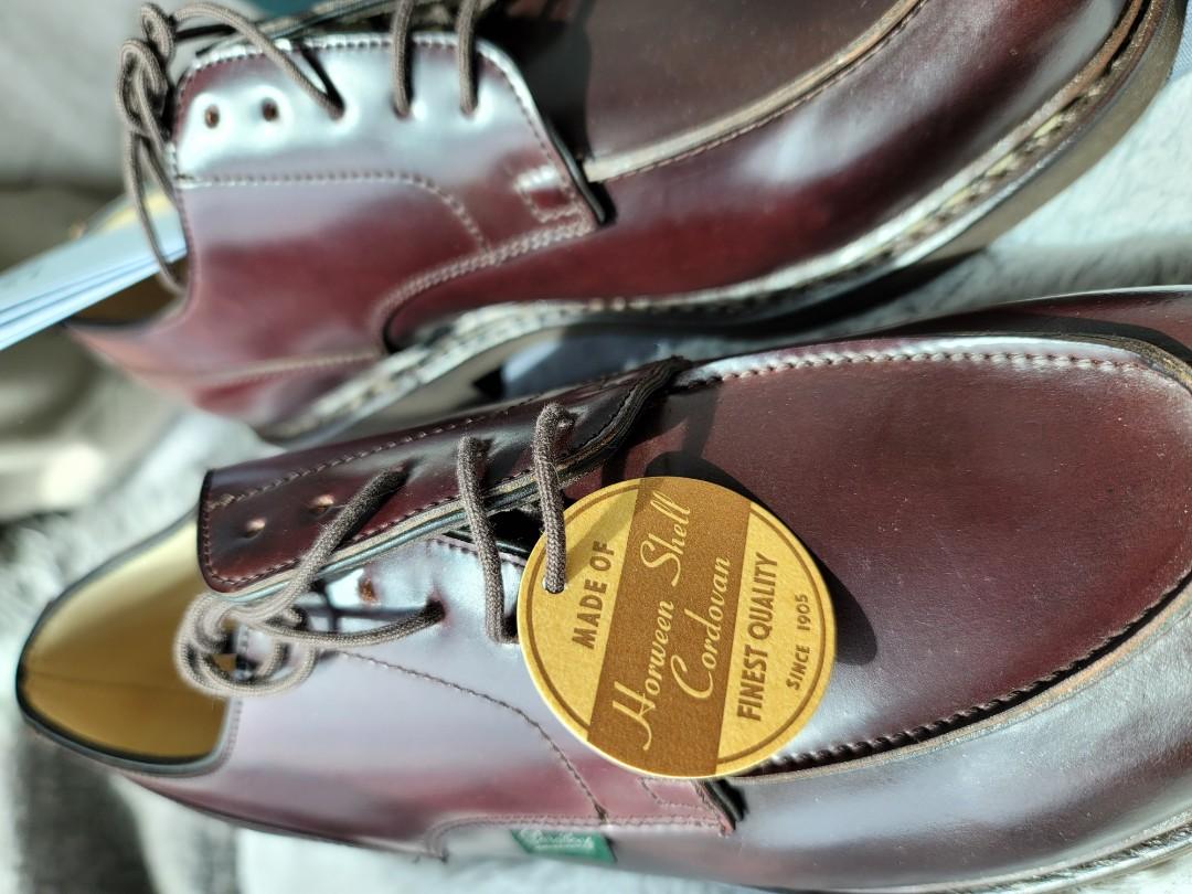 Paraboot Color 8 Shell Cordovan Chambord, 男裝, 鞋, 西裝鞋 - Carousell