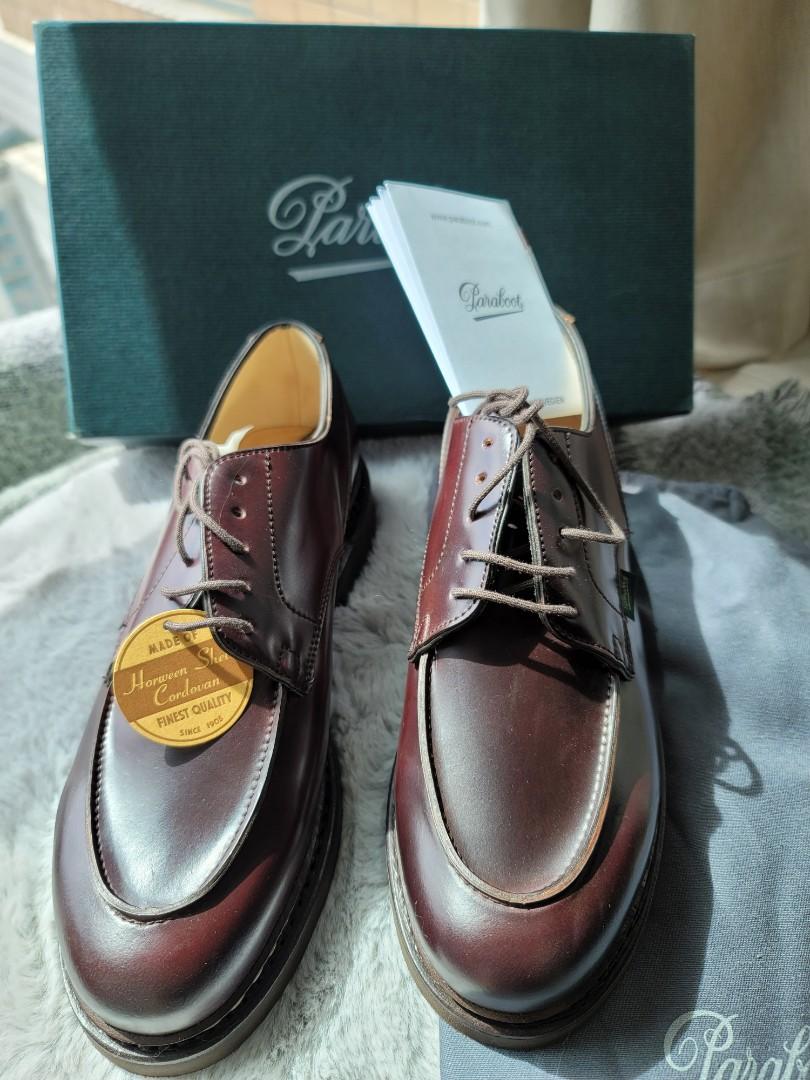 Paraboot Color 8 Shell Cordovan Chambord, 男裝, 鞋, 西裝鞋 - Carousell