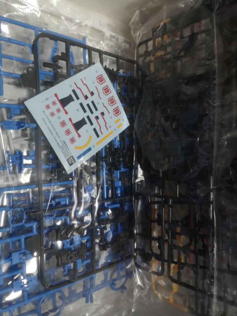 P-Bandai Gundam RX-78-2 Team Bright Custom RG Gunpla Model kit Mobile ...