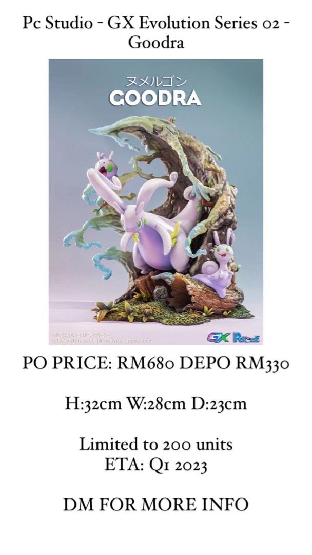 Pc Studio - GX Evolution Series 02 - Goodra, Hobbies & Toys, Toys ...