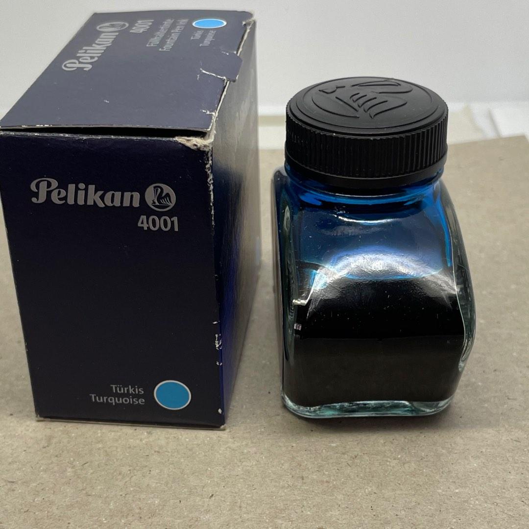 Pelikan 4001 Fountain Pen Ink Turkish blue made in Germany, Hobbies ...