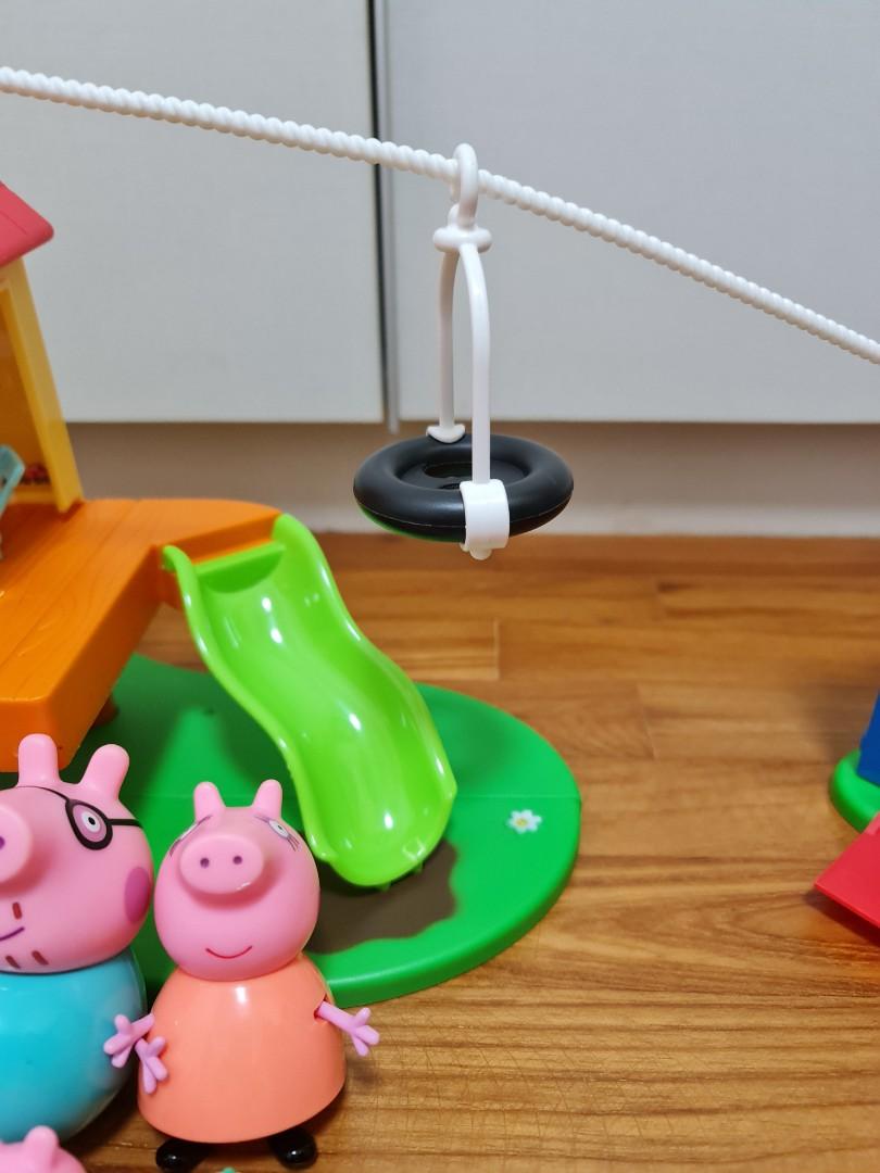 Peppa Pig Tree House & Family Figurines, Hobbies & Toys, Toys & Games ...