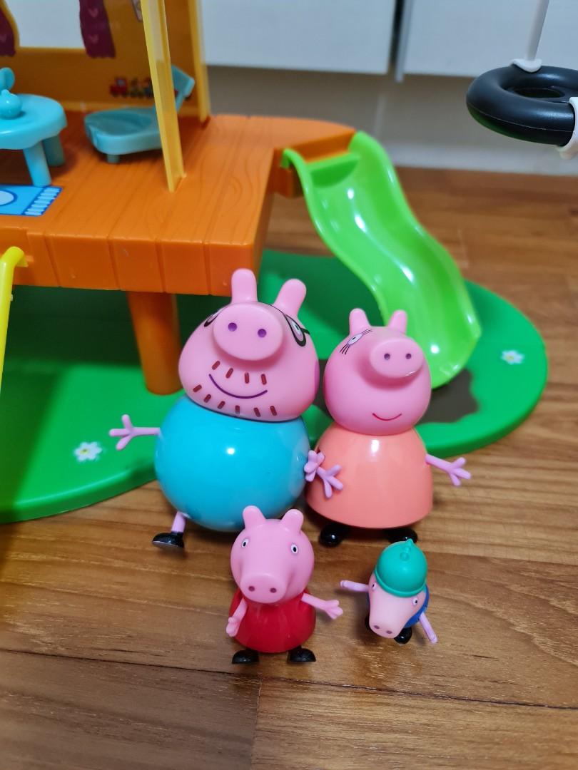 Peppa Pig Tree House & Family Figurines, Hobbies & Toys, Toys & Games ...