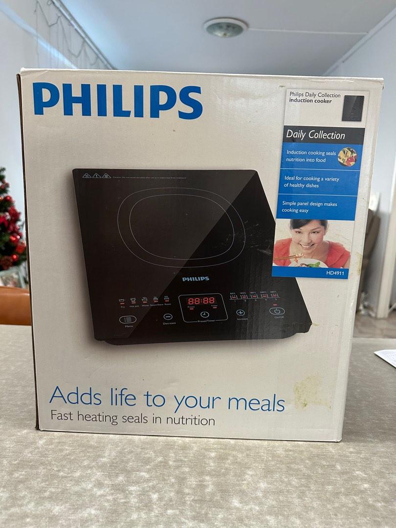 Philips portable induction cooker, TV & Home Appliances, Kitchen ...
