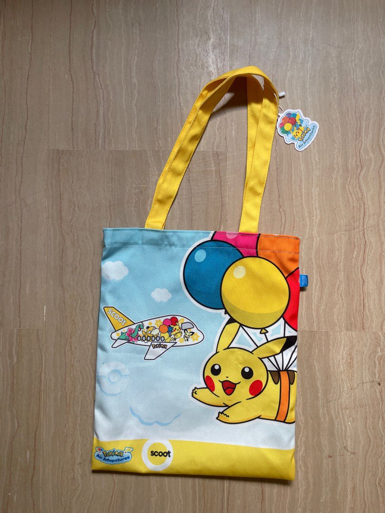 Pikachu x Scoot Merchandise, Women's Fashion, Bags & Wallets, Tote Bags ...