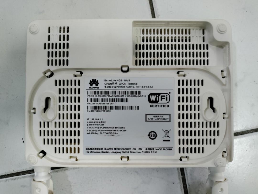 Pldt 5v5 Modem Router Computers And Tech Parts And Accessories