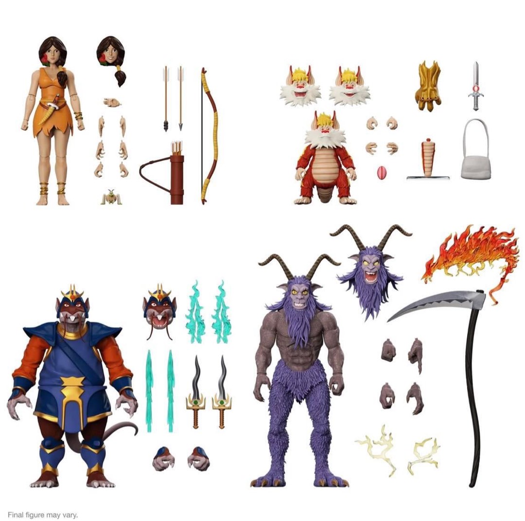 [PO] Super7 Ultimates Thundercats wave 7: Snarf, Mongor, Willa, Ratar ...