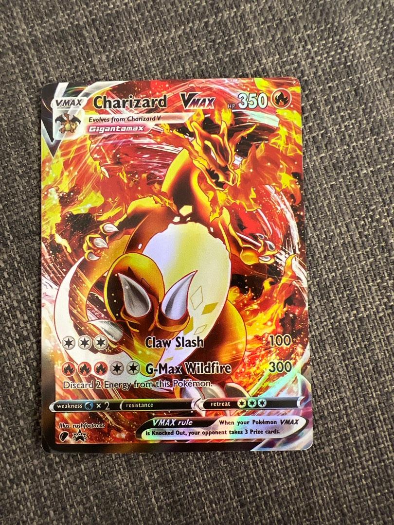 Pokemon Card cinderace and charizard, 興趣及遊戲, 玩具 & 遊戲類 - Carousell