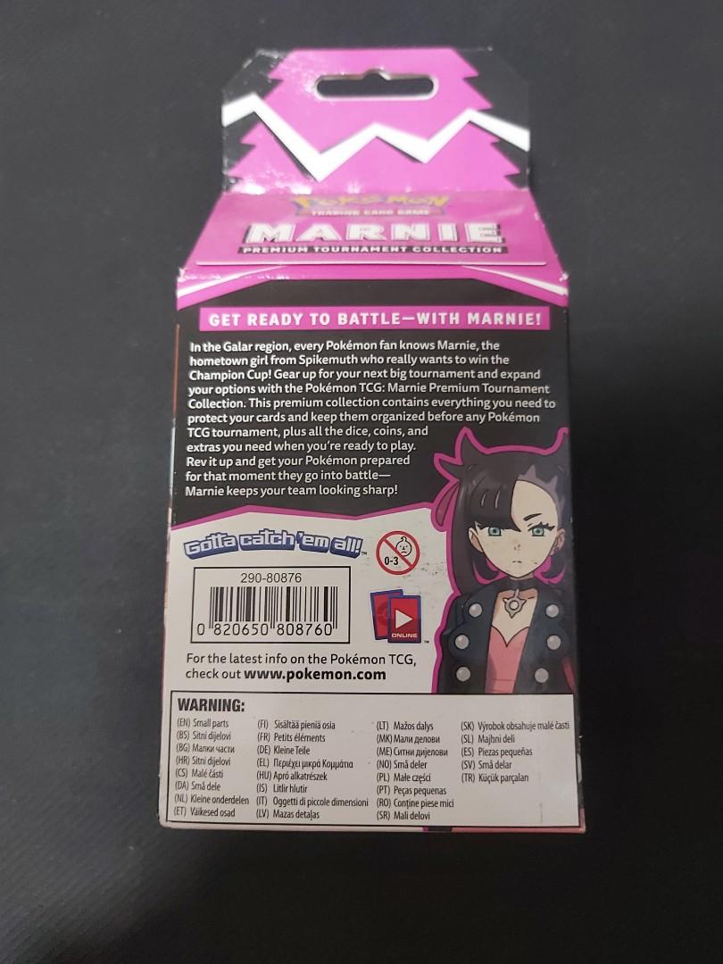 Pokemon TCG: Marnie Premium Tournament Collection Box, Hobbies & Toys ...