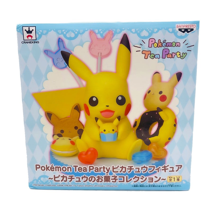Pokemon tea party ~ Pikachu figure 茶會皮卡丘的點心收藏☆, 興趣及遊戲, 玩具 & 遊戲類 - Carousell