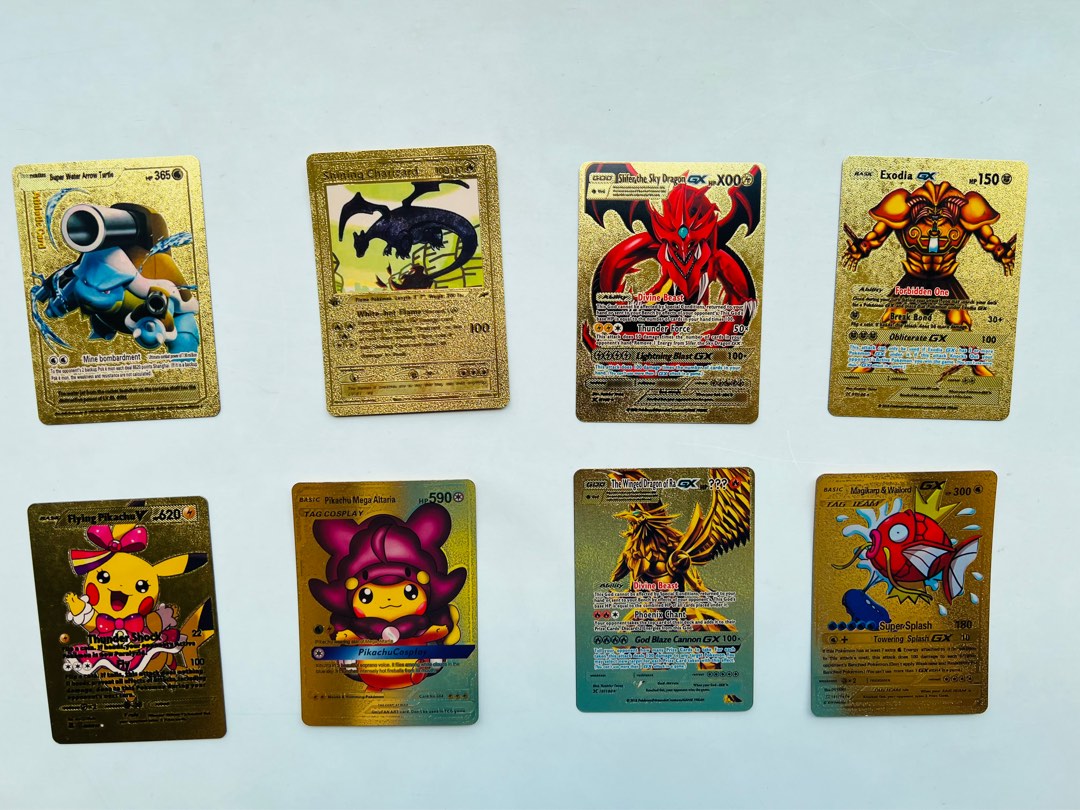 Pokémon Gold Shiny Cards, Hobbies & Toys, Memorabilia & Collectibles ...
