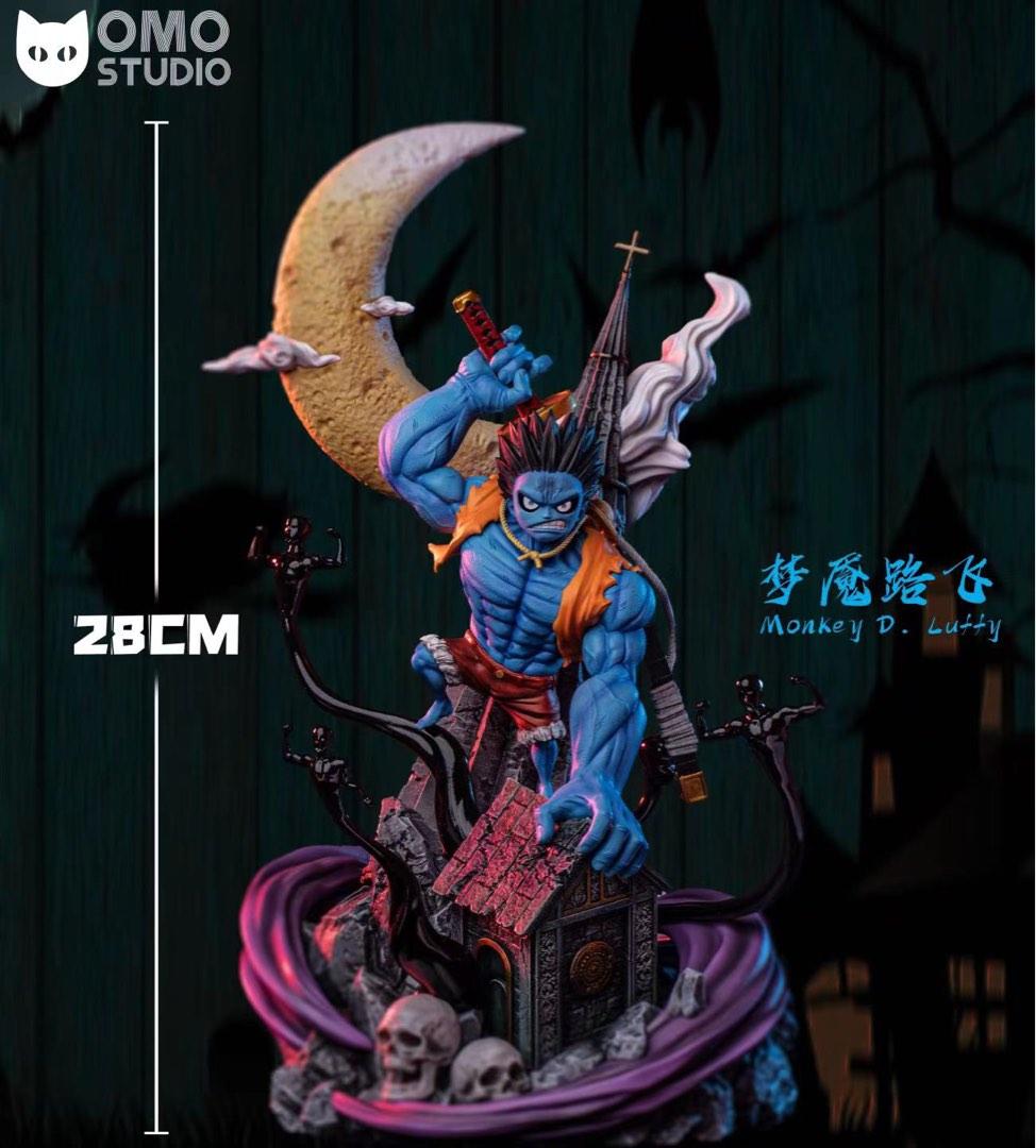 【PO】Nightmare Luffy GK Figure OMO Studio One Piece, Hobbies & Toys ...