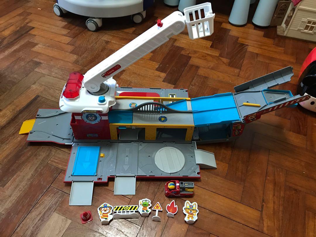 Pororo Fire Truck, Hobbies & Toys, Toys & Games on Carousell