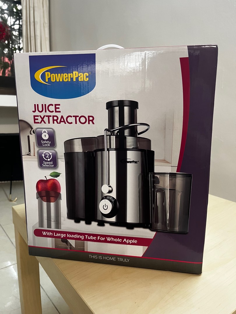PowerPac juice extractor, TV & Home Appliances, Kitchen Appliances ...