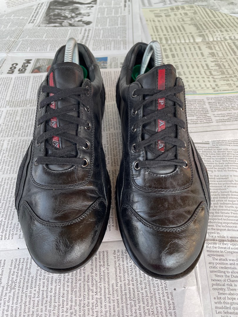PRADA SNEAKER-men, Men's Fashion, Footwear, Sneakers on Carousell