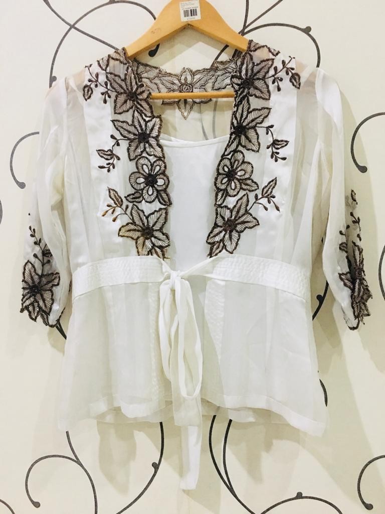 Preloved kebaya bahan sutera, Fesyen Wanita, Pakaian Wanita, Atasan di ...