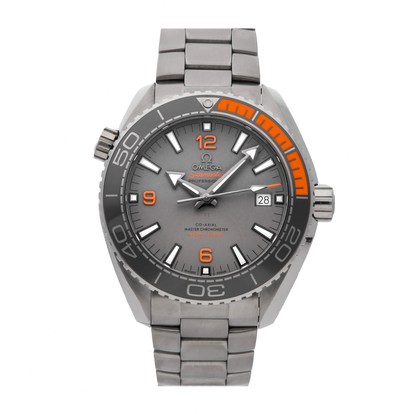 Pre-Owned Omega Seamaster Planet Ocean 600m 215.90.44.21.99., Luxury ...