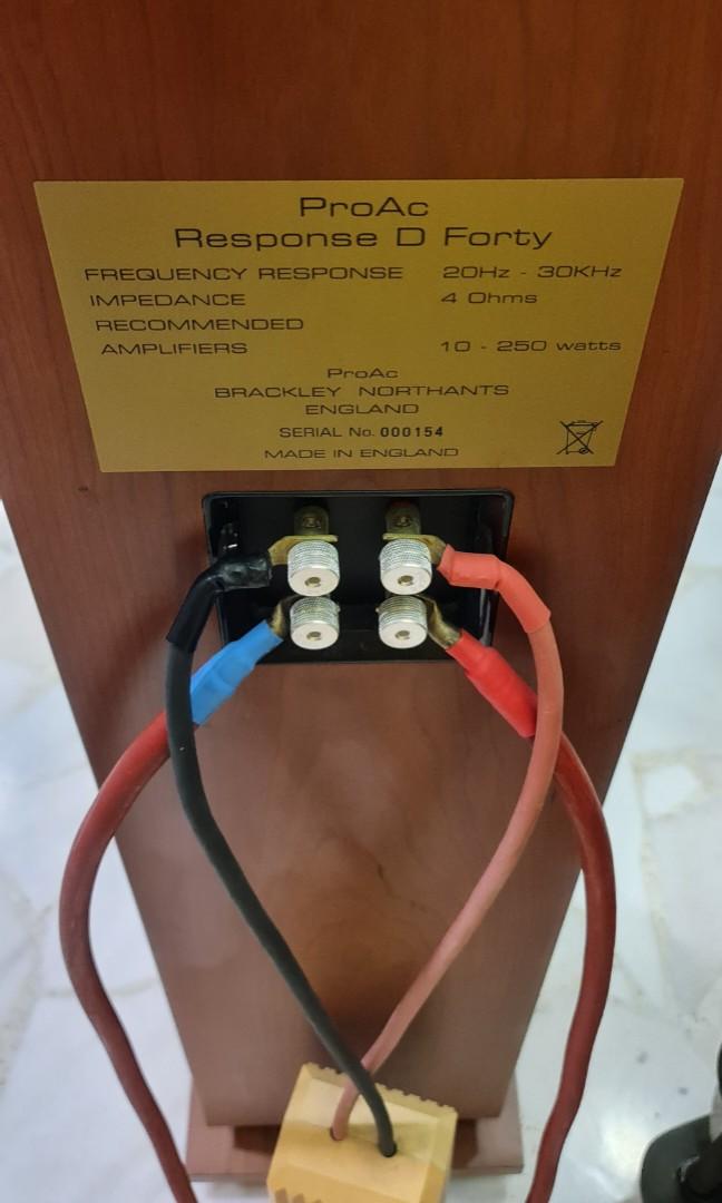 ProAc Response D40R (Ribbon Tweeter), Audio, Other Audio Equipment on ...