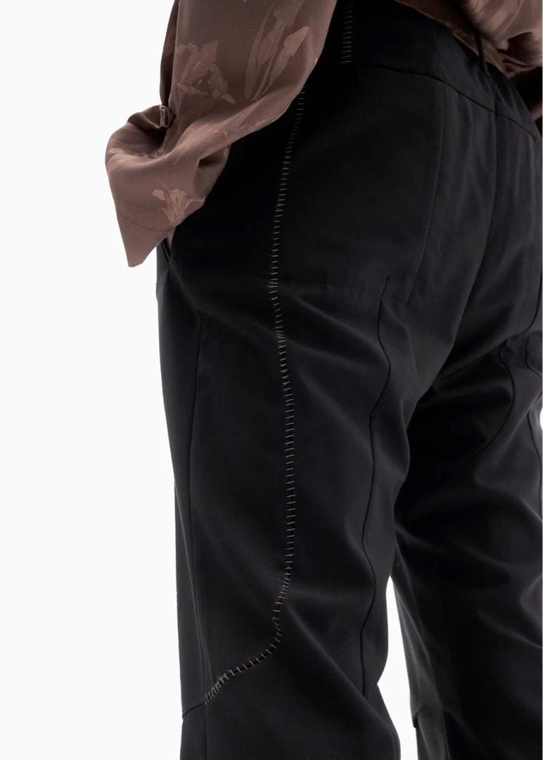 Professor-e E overlock flared pants, Men's Fashion, Bottoms, Trousers on Carousell