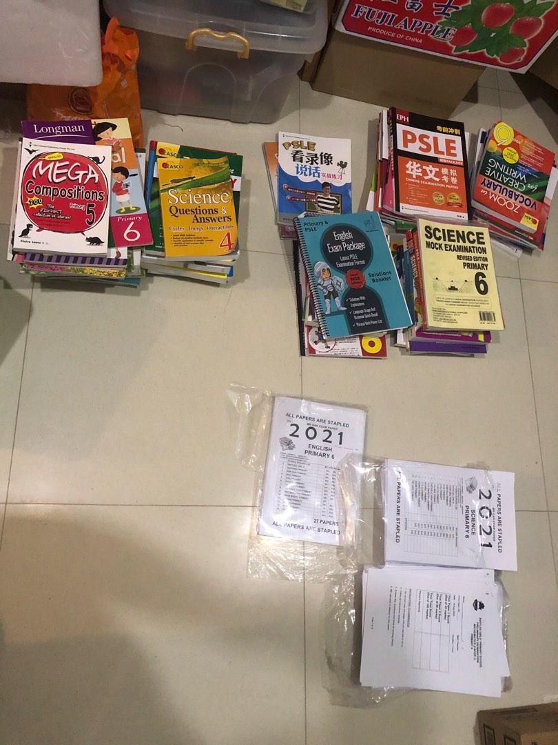 PSLE and all grades books exam paper, Hobbies & Toys, Books & Magazines ...