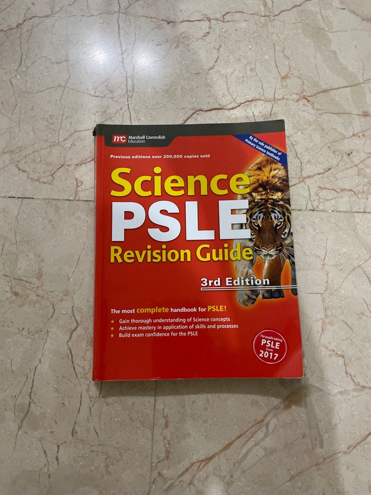 PSLE Science Revision Guide 3rd edition, Hobbies & Toys, Books ...