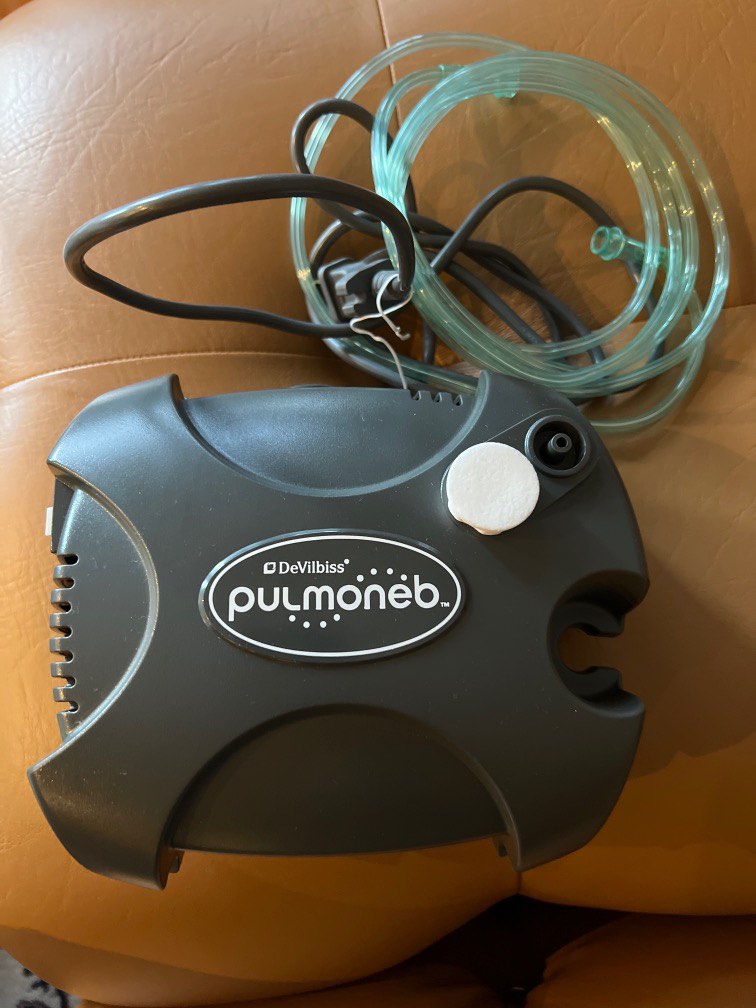 Complete Set Pulmoneb Compact Compressor Nebulizer, Health & Nutrition ...