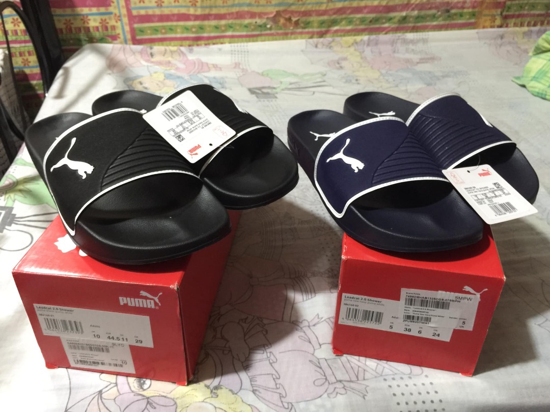 Puma Slides, Men's Fashion, Footwear, Slippers & Slides on Carousell