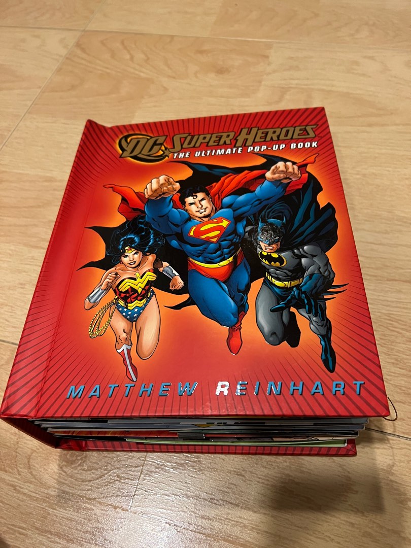 Rare limited edition DC Super Heroes: The Ultimate Pop-Up Book by ...