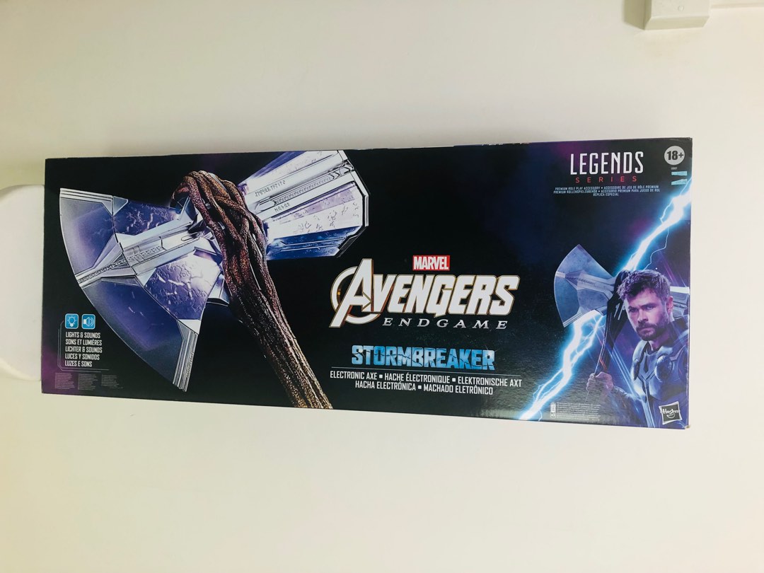 (Read carefully) Marvel Legends Thor Stormbreaker hammer, Hobbies ...