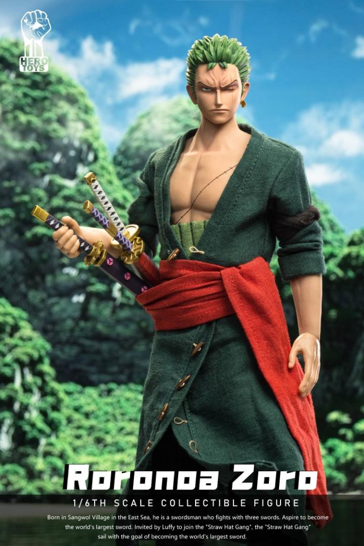 Roronoa Zoro - Hero Toys OP001 1/6th scale The ONE PIECE Series ...