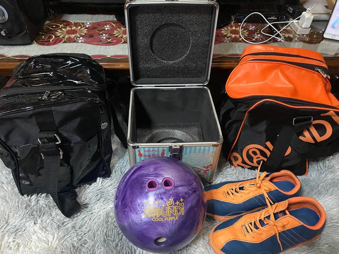 Round 1 x One Piece Bowling Ball Set, Hobbies & Toys, Toys & Games on ...