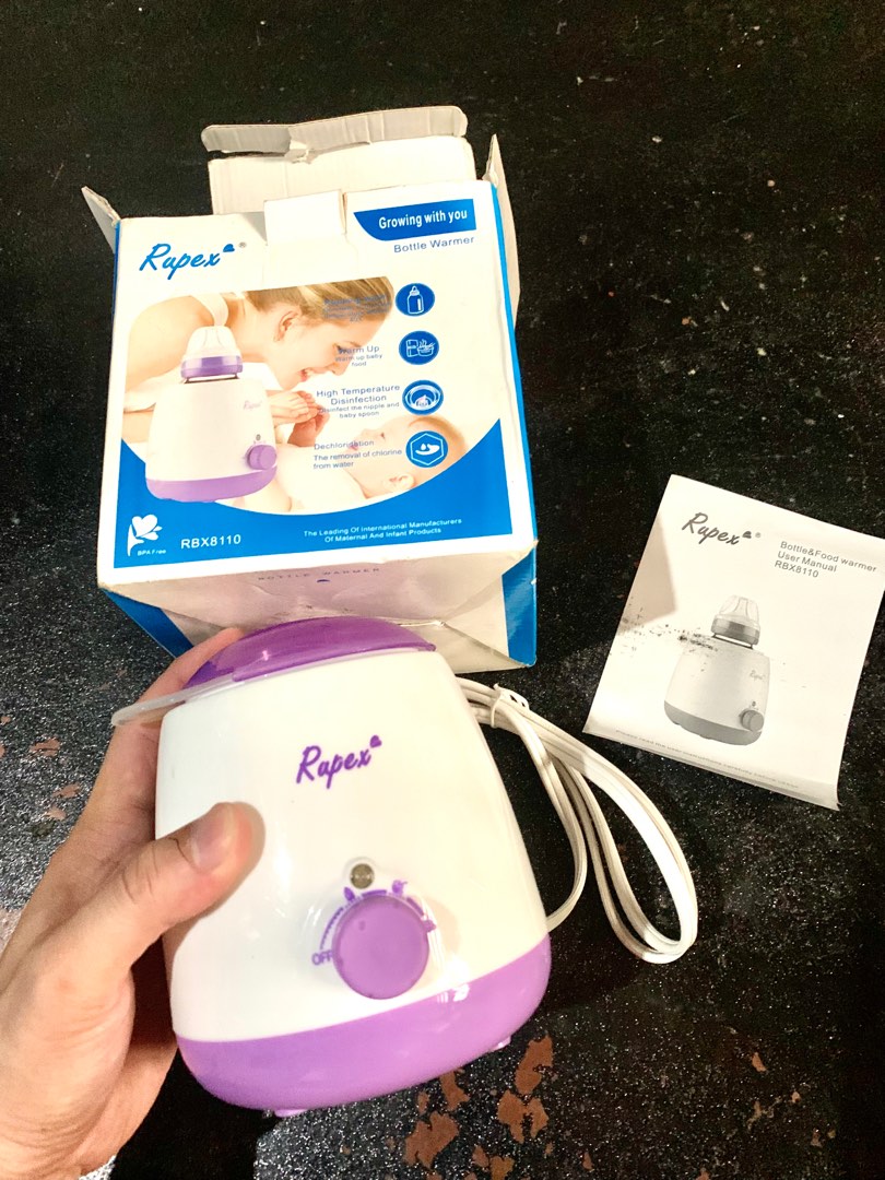 Rupex Bottle warmer sterilizer, Babies & Kids, Nursing & Feeding ...