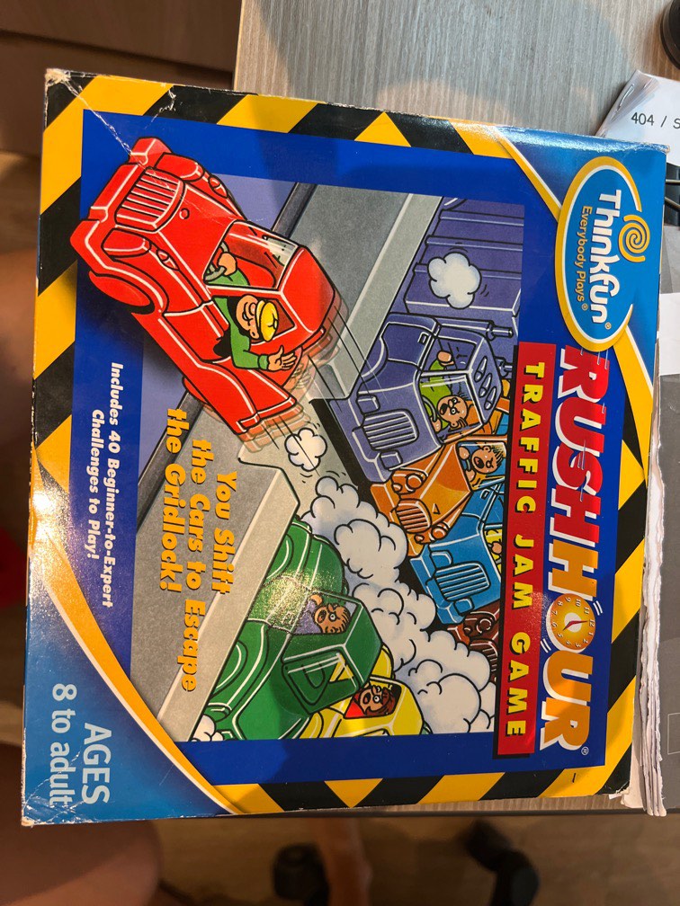 Rush hour traffic jam game, Hobbies & Toys, Toys & Games on Carousell