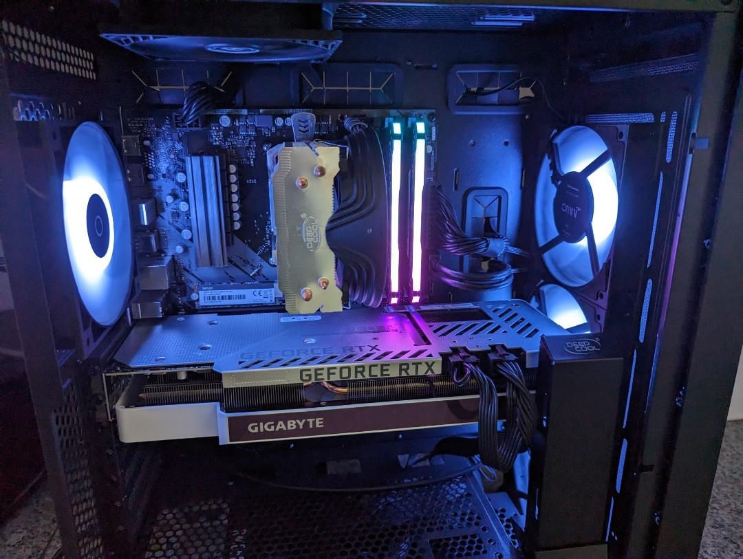 Ryzen 5 5600x RTX 3070ti 27inch 144hz acer nitro, Computers & Tech, Desktops on Carousell