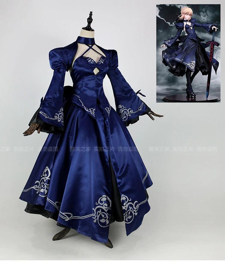 Saber alter fate stay night cosplay set, Women's Fashion, Dresses ...