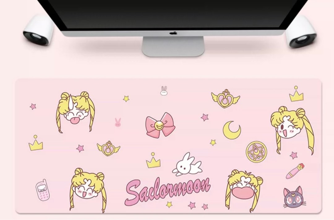 Sailor-moon Mousepad (80cm x 30cm x 3mm), Computers & Tech, Parts ...