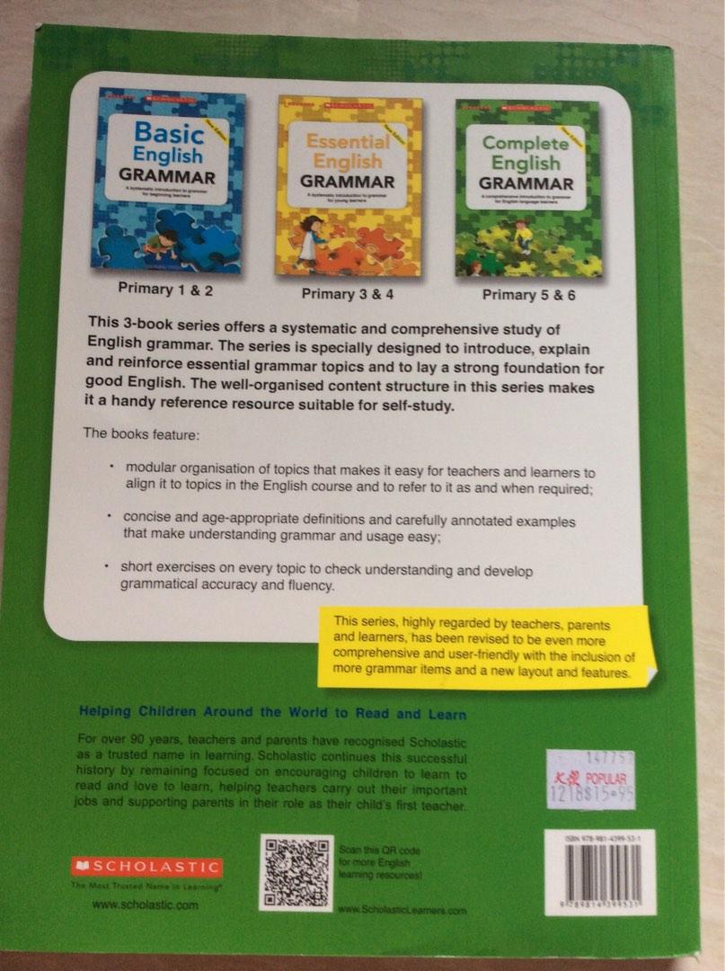 Scholastic complete English Grammar, Hobbies & Toys, Books & Magazines ...