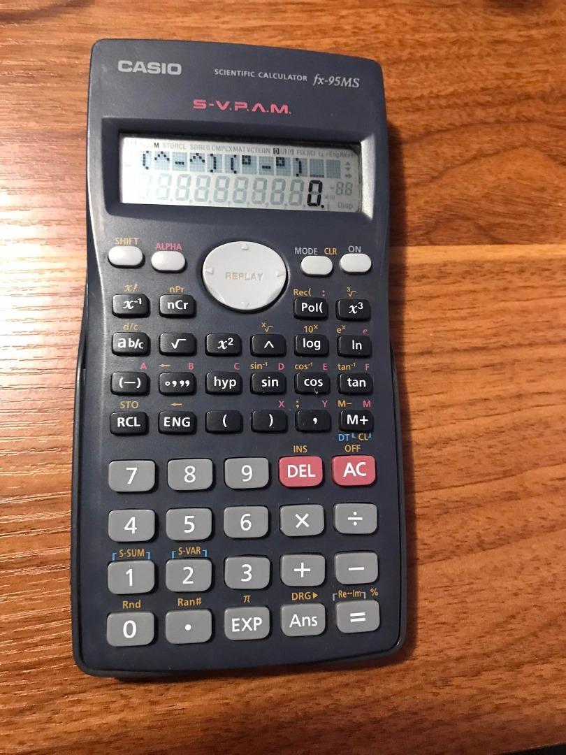 Scientific Calculator Casio Fx 95MS Computers Tech Office