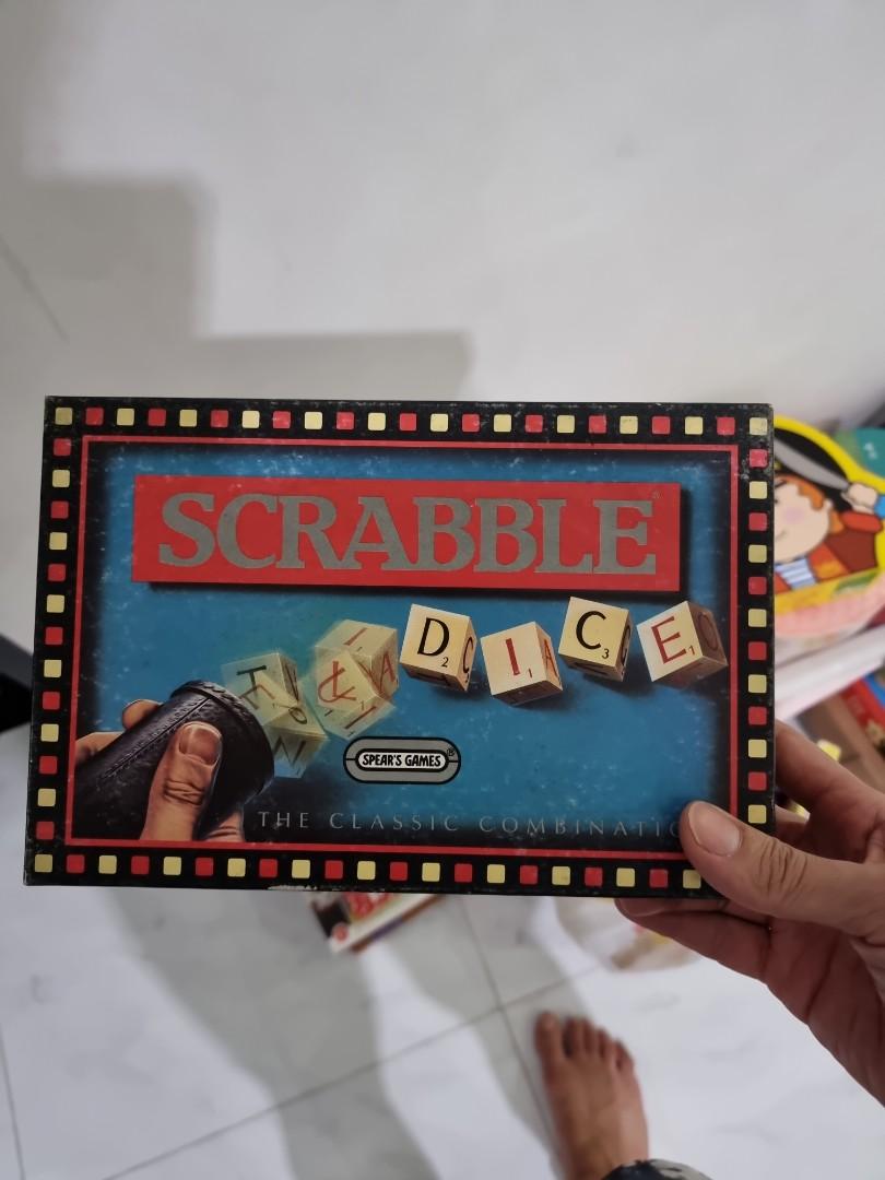 Scrabble Dice, Hobbies & Toys, Toys & Games on Carousell