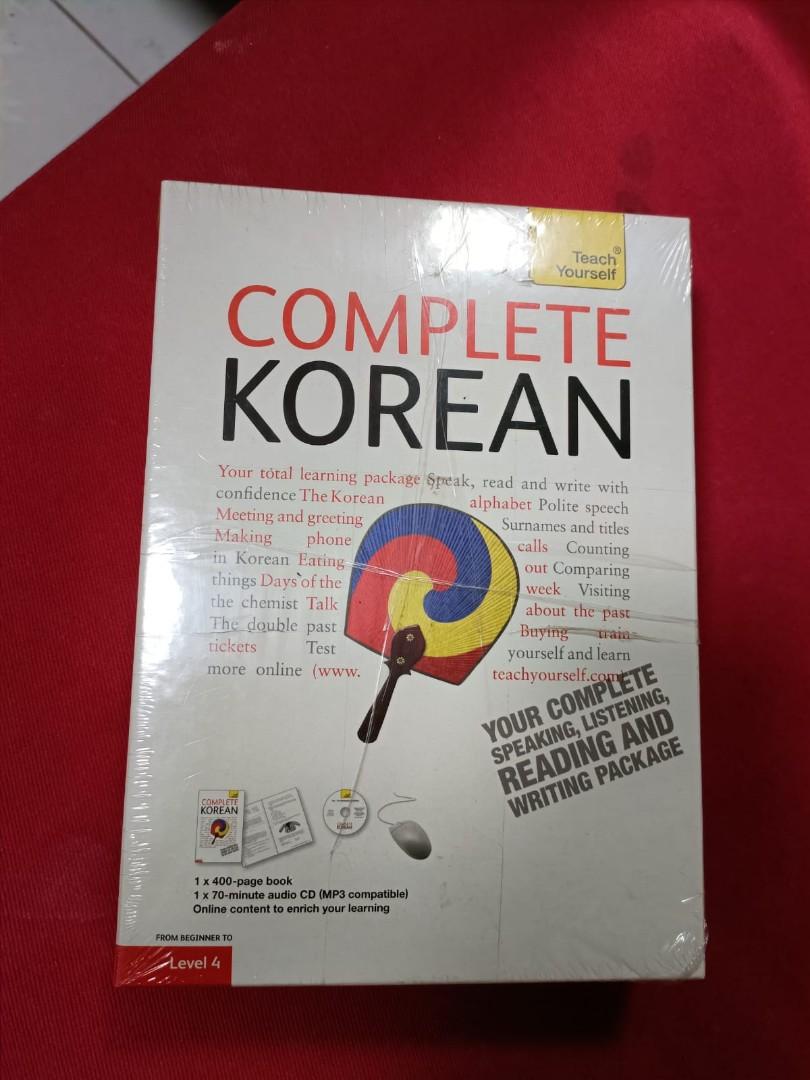 Teach Yourself Korean Language Learning Package, Hobbies & Toys, Books ...