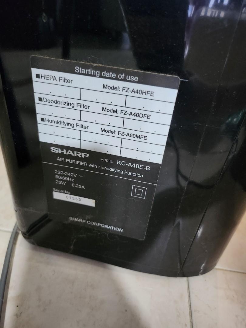 Sharp Ion Humidity Plasmacluster, Everything Else on Carousell