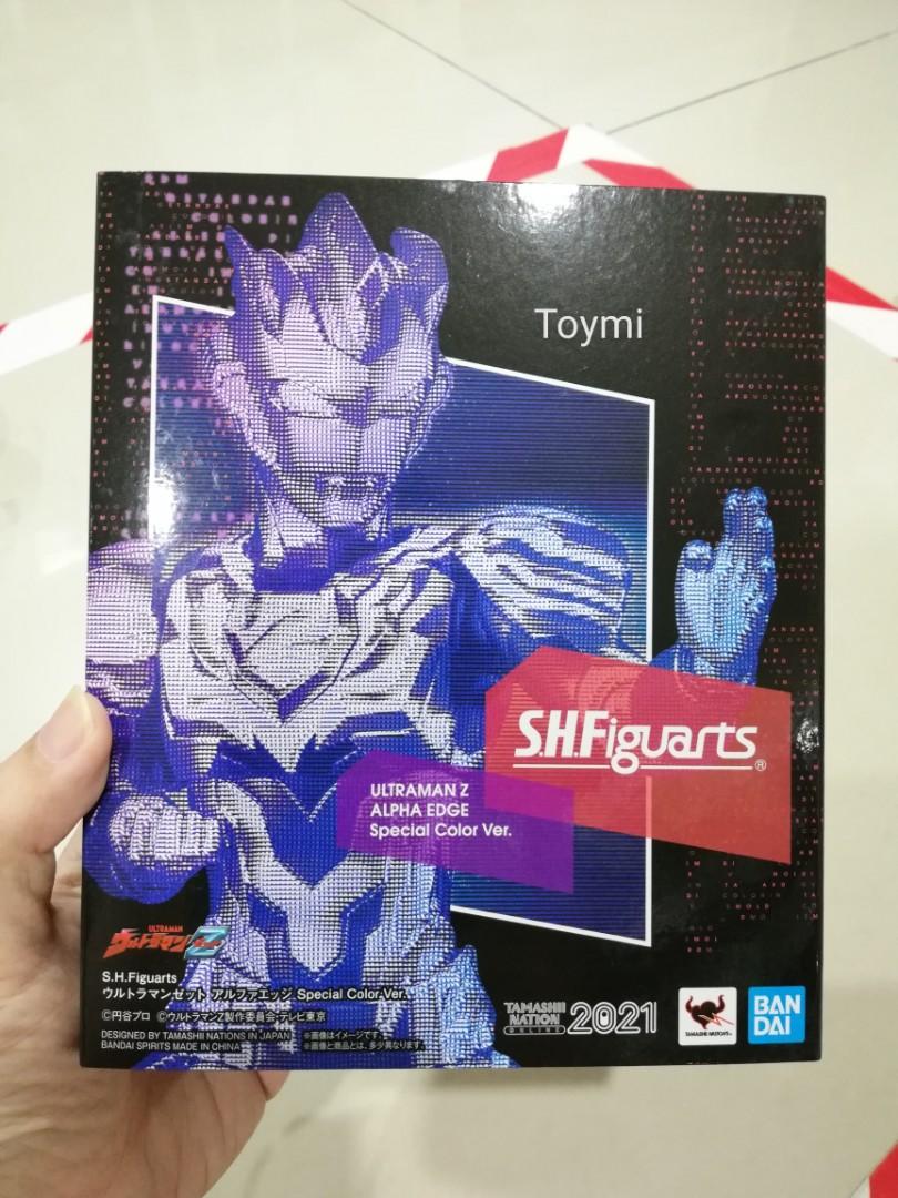 SHF Figuarts Ultraman Z Alpha Edge Special Color Tamashi Nation Version ...