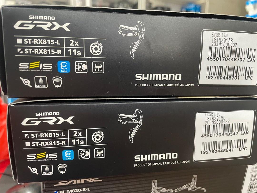 Shimano GRX ST-RX815 Di2 Shifter Set, Sports Equipment, Bicycles ...