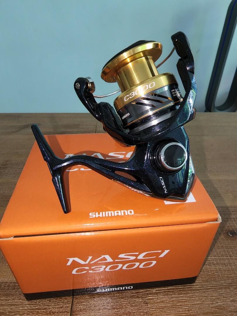 Shimano Nasci C3000 Fishing Reel, Sports Equipment, Fishing on Carousell