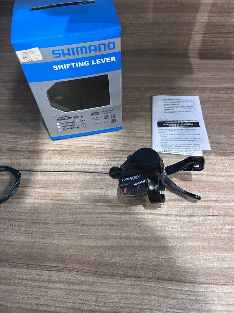 Shimano Sora 9 speed shifter shifting lever, Sports Equipment, Bicycles ...