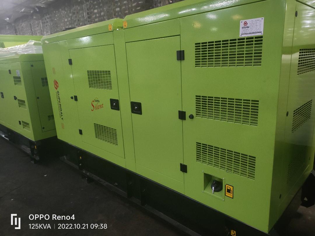 Silent type generator set, Commercial & Industrial, Construction Tools ...